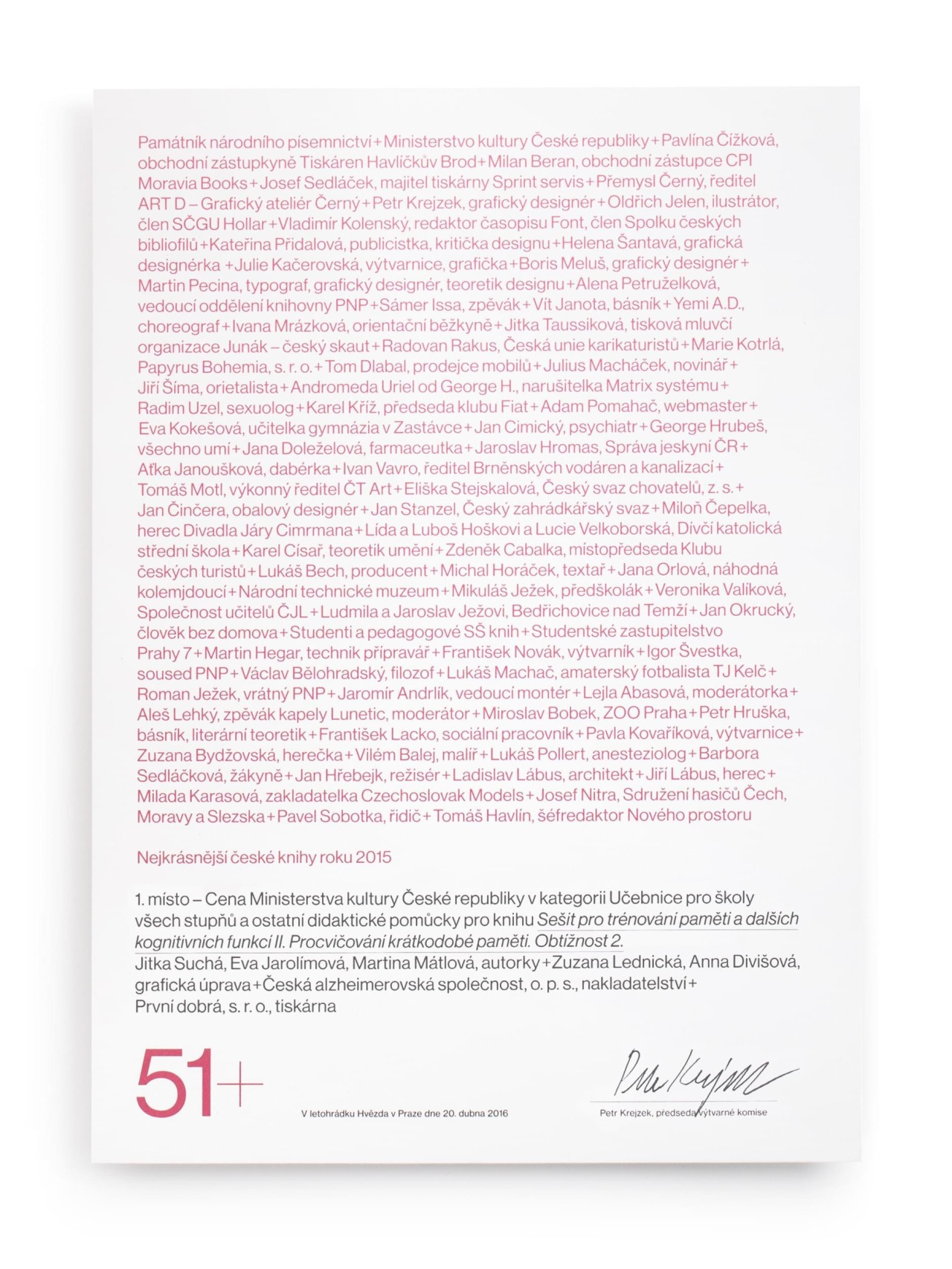 The Most Beautiful Czech Books of the Year 2015 - other teaching aids ...